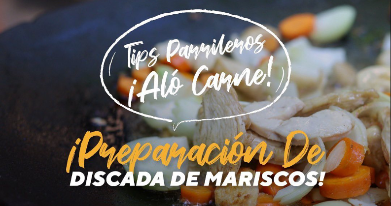 Preparación de Discada de Mariscos - Alo Carne